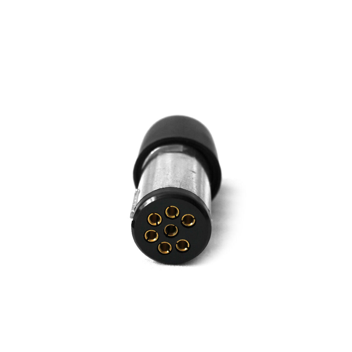 Elinz Trailer Plug 7 PIN Small Round Metal Connector Adaptor Socket Car ...