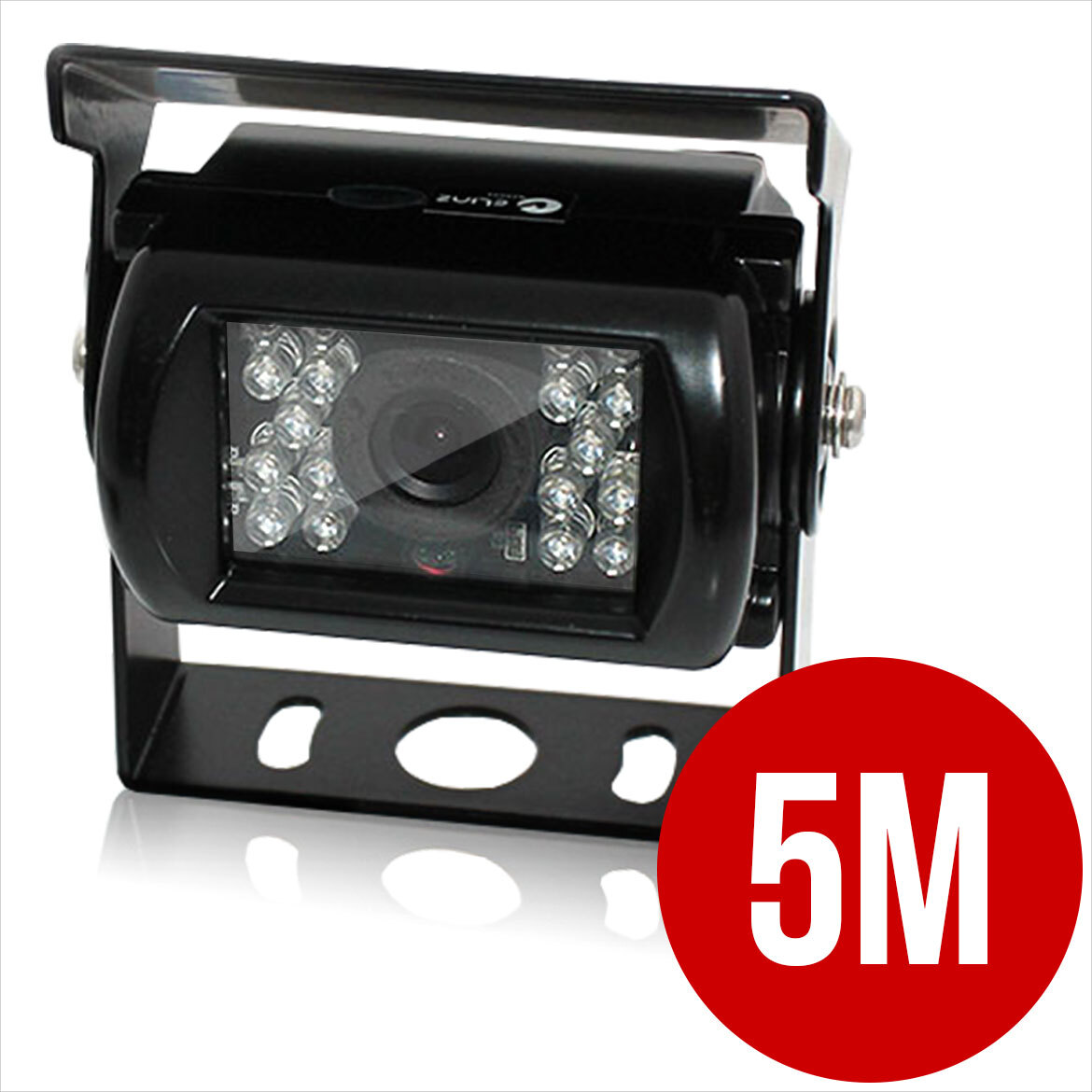 5M 4PIN Heavy Duty 12/ 24V CCD IR Reverse Reversing Camera Rearview 90 ...