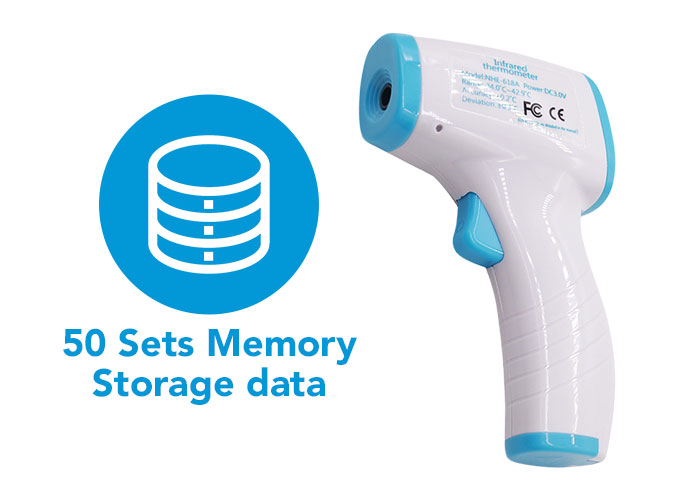 Accurate Digital Infrared Forehead Thermometer Gun Temperature ...