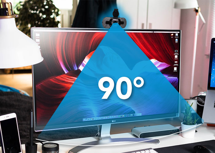 Elinz Full HD 2K Webcam Laptop Desktop PC Digital Web Camera 1440P ...