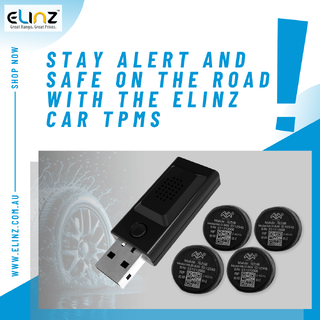 Stay Alert and Safe on the Road with the Elinz Car TPMS