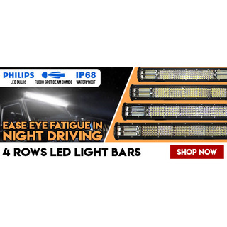 Why you should have 4 rows LED light bars